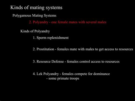 PPT Mating Systems PowerPoint Presentation Free Download ID
