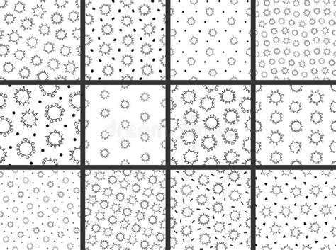 Bacteria Virus Germ Microbe And Pathogen Seamless Pattern Stock Vector Illustration Of