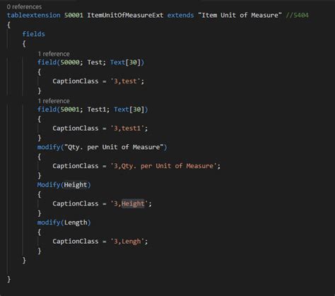 Captionclass Tableextensions · Issue 2680 · Microsoftal · Github