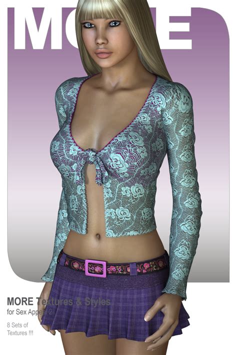 MORE Textures Styles For Sex Appeal D Figure Assets Motif