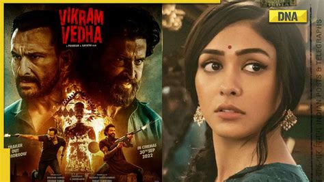 Vikram Vedha Sita Ramam Star Mrunal Thakur Reviews Hrithik Roshan Saif Ali Khan Starrer Action