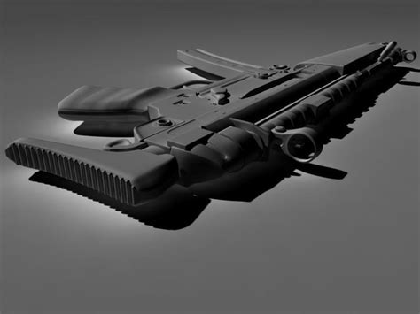 Sas Mp5 Free Vr Ar Low Poly 3d Model Ma Mb