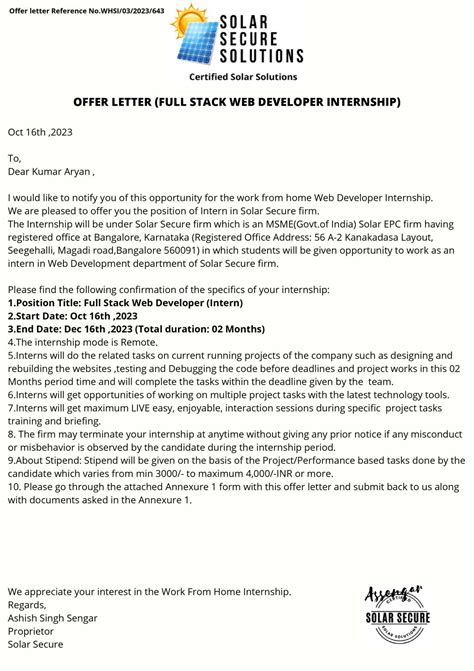 Kumar Aryan On Linkedin Intern Intership Fullstackdevelopment