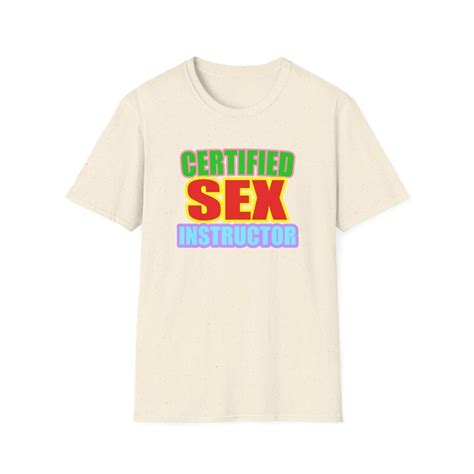 Sex Instructor Shirt Etsy