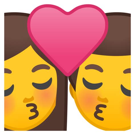 💏 Sich Küssendes Paar Emoji
