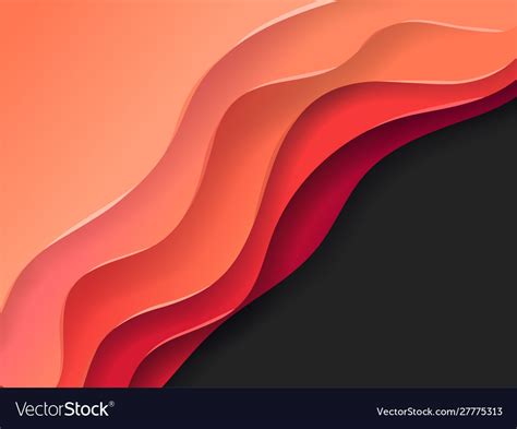 Abstract Background Color Layers Royalty Free Vector Image