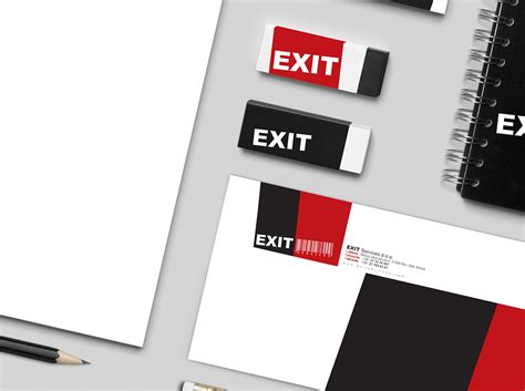 Exit Services Rebranding On Behance Exit Services Rebranding On Behance