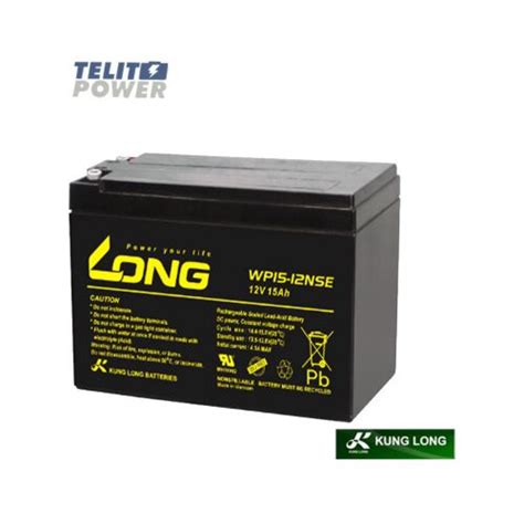 Kunglong 12v 15ah Wp15 12nse Long M5 Bolt 4004