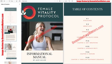 Female Vitality Protocol Review Is It Good Does It Work