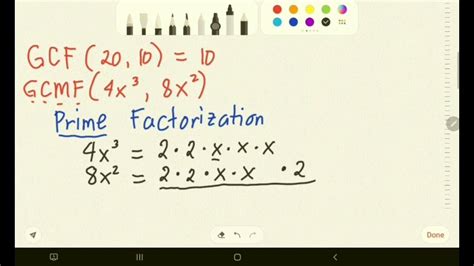 What Is The Meaning Of Greatest Common Monomial Factor Opera Residences