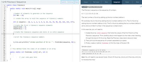 1 2 10 Fibonacci Sequence R Codehs