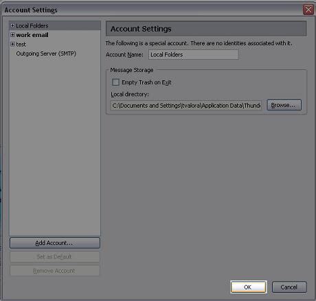Email Setup Thunderbird Tutorials Emagine