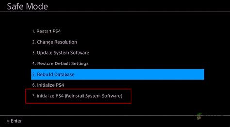 How To Get Out Of PS4 Safe Mode