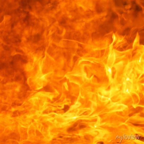 Blur Fire Flame Background In Square Ratio Posters For The Wall