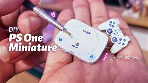 Miniature Ps1 Metallic Watercolor Palette 🎮 Retro Gaming Diy Start