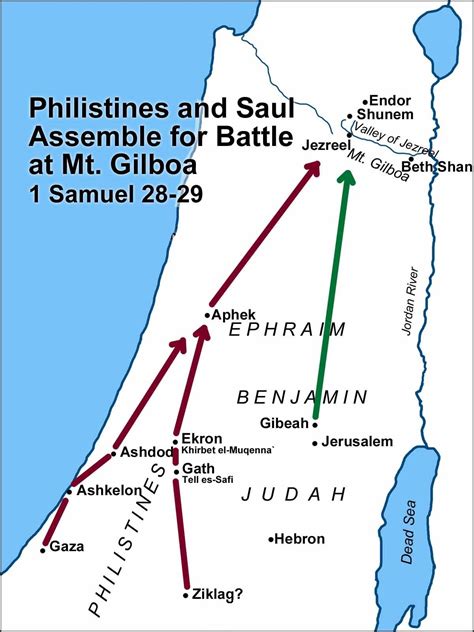 Philistine Map