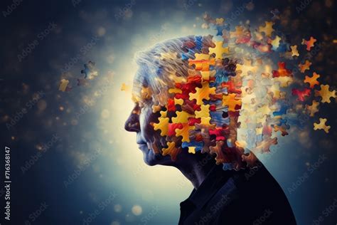 foto de neuron and neuronal connections colorful mindset learning