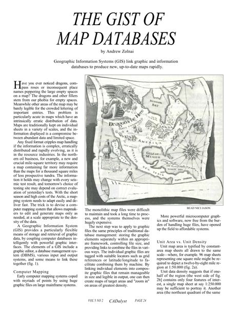 Pdf The Gist Of Map Databases