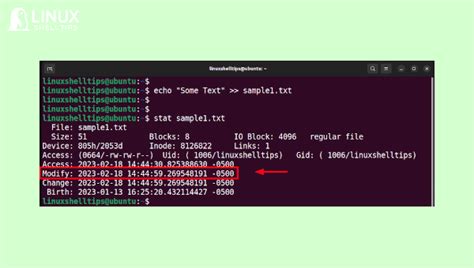 How To Get File Creation Date And Time In Linux