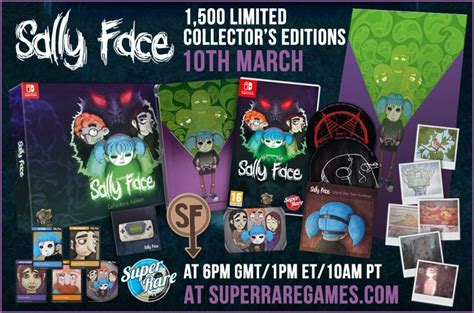 Sally Face getting a physical release on Switch