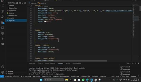 Webdevelopment Encryptix Internship Tributepage Html Css Javascript Harsha Bhondwe