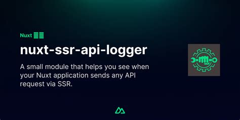 Nuxt Ssr Api Logger Nuxt 模块 Nuxt 中文文档