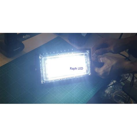 Jual Lampu Model Sorot Tembak Led Slim Flood Light Waterproof Smd W Putih Jakarta Pusat