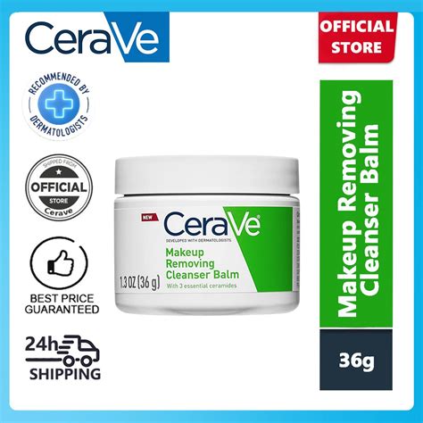 Cerave Makeup Removing Cleanser Balm 36g Makeup Remover Cerave