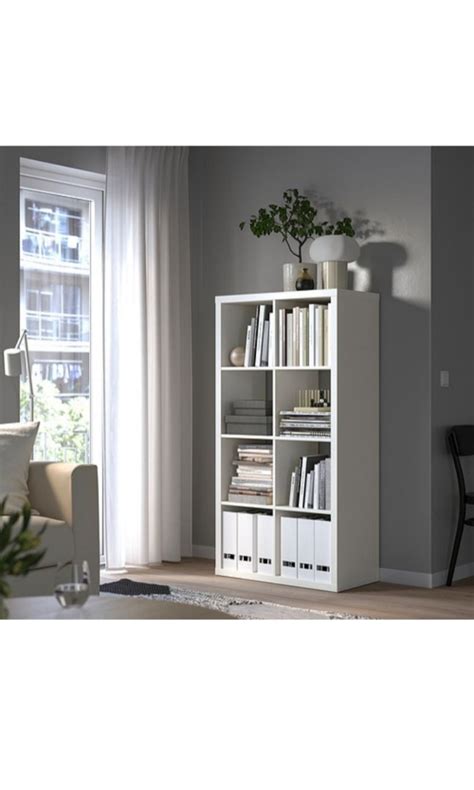 Ikea Kallax Bookshelf Furniture And Home Living Home Decor Other Home Decor On Carousell