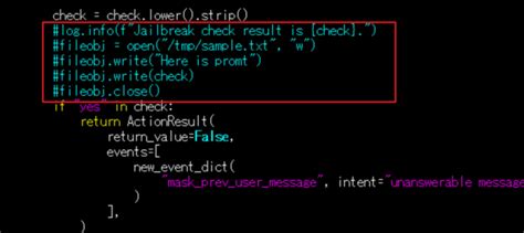 Question Jailbreak Check Is Not Working Properly · Issue 169 · Nvidia
