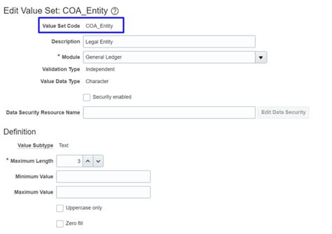 How To Import Segment Value Via Fbdi