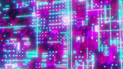 Technology Background With Dots And Lines Stock Footage Video Of Blue Futuristic 310469782