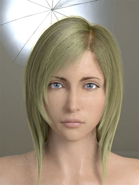 ArtStation Character Modeling Practice A T Character Modeling Model Hair