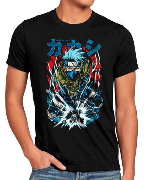 Style3 Print Shirt Herren T Shirt Kakashi Power Kakashi Sasuke