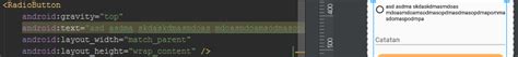 Android How To Vertically Aligntop A Radio Button To A Multiline Text Stack Overflow