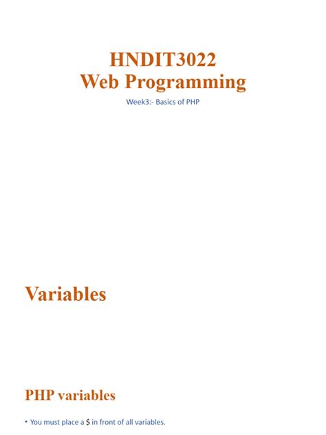week 3 pdf variable computer science php