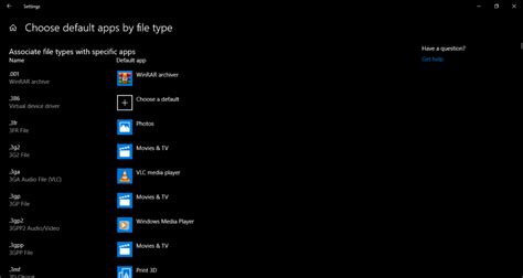 How To Associate A File Extension With A Specific Application In Windows 10