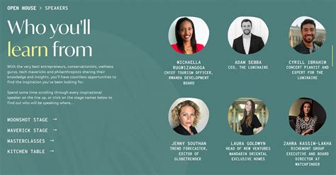 the luminaire on linkedin speakers