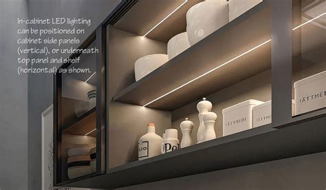 Led Lighting For Custom Cabinetry