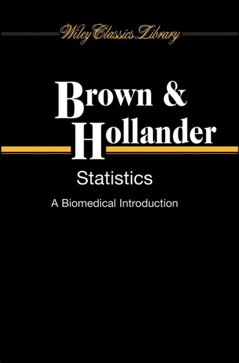 Statistics A Biomedical Introduction Nhbs Academic And Professional Books