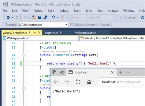 Hello World From Net Docker Container In Linux ️