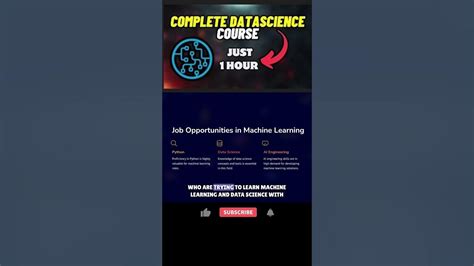 Complete Data Science Course 2024 From Python To Data Science Freetech Shorts Youtube