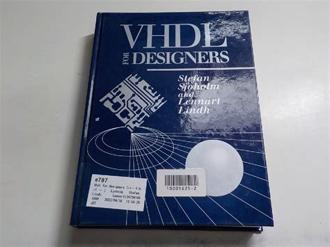 Yahoo オークション E787 Vhdl For Designers Sjoholm Stefan Lindh