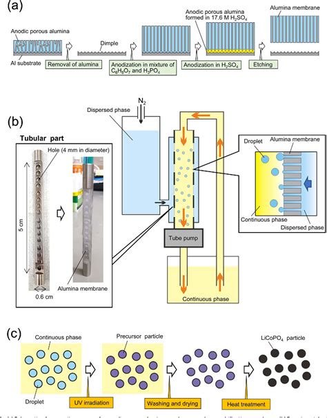 Figure 1 From Preparation Of Size Controlled Licopo4 Particles By Membrane Emulsification Using
