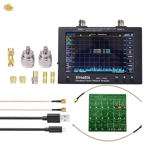 1 Set 7 Inch Touch Lcd 50khz 4 4ghz Vector Network Analyzer Sv4401a