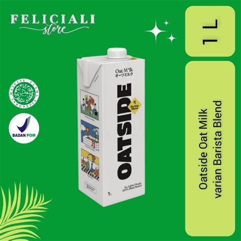 Oatside Oat Milk Susu Oat Gandum Barista Blend 1 Liter Lazada Indonesia