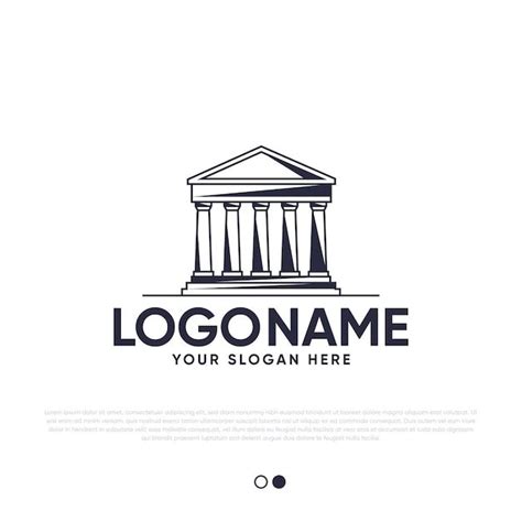 Law Pillar Logo Design