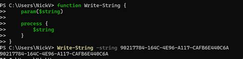 Guid Parameter Causes Issues Powershell Help Powershell Forums