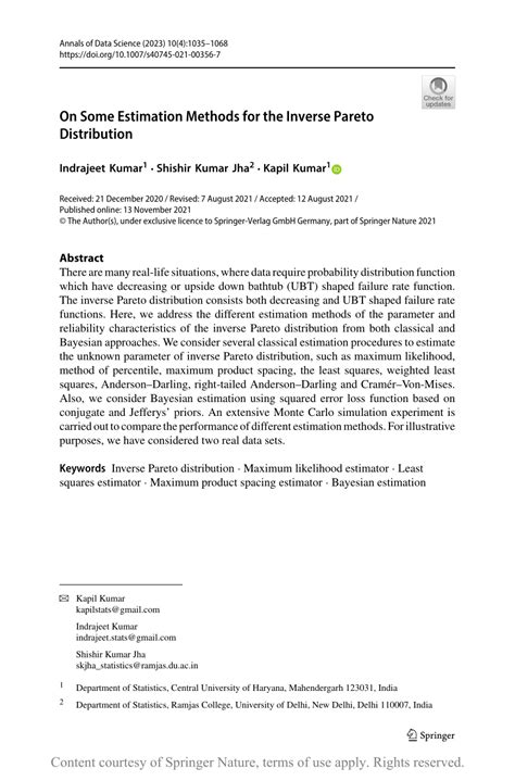 On Some Estimation Methods For The Inverse Pareto Distribution