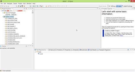 Sap Abap Central Abap Development In Eclipse Part 2
